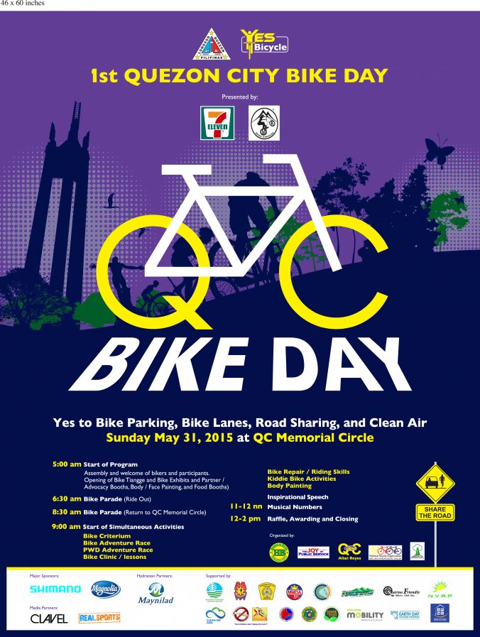 QCBD Poster - NATIONAL BICYCLE ORGANIZATION